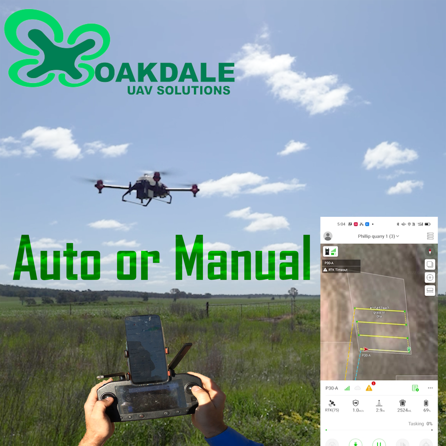 Automated vs Manual Flight? - Oakdale UAV Solutions