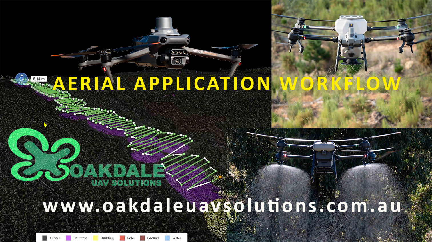Aerial Application for Large sites - Oakdale UAV Solutions